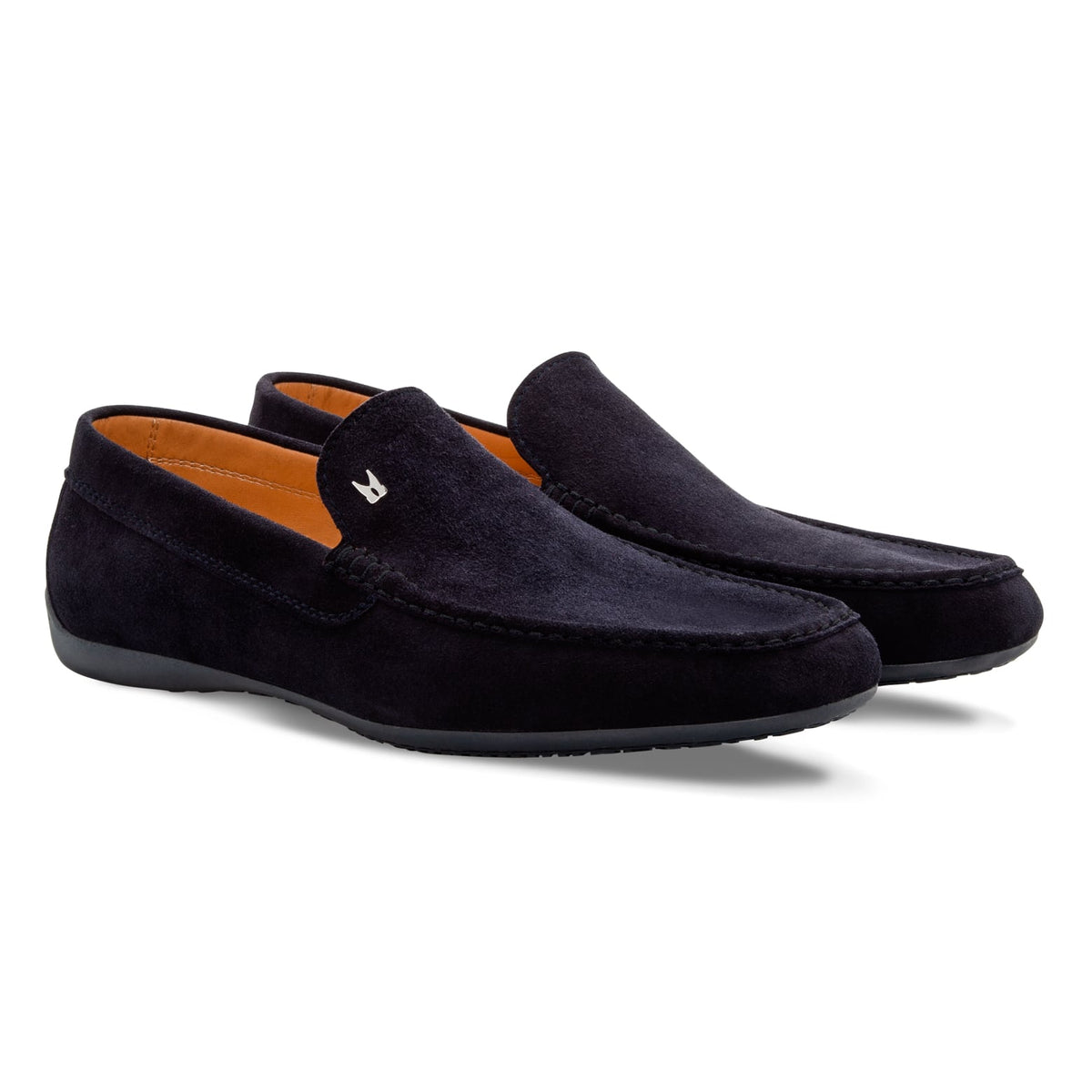 Lined Blue Suede Driver for Men | Marbella, tubular build for travel ...